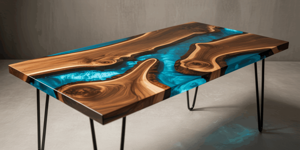 Epoxy Resin Tables - Bright Star Joinery