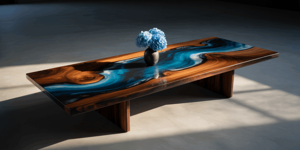 Polyester Resin Tables - Bright Star Joinery