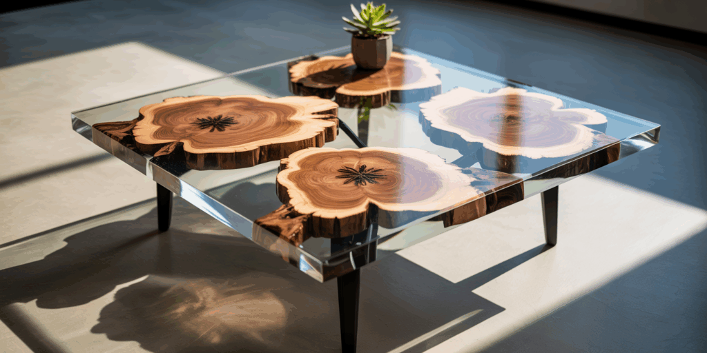 Polyester Resin Tables - Bright Star Joinery